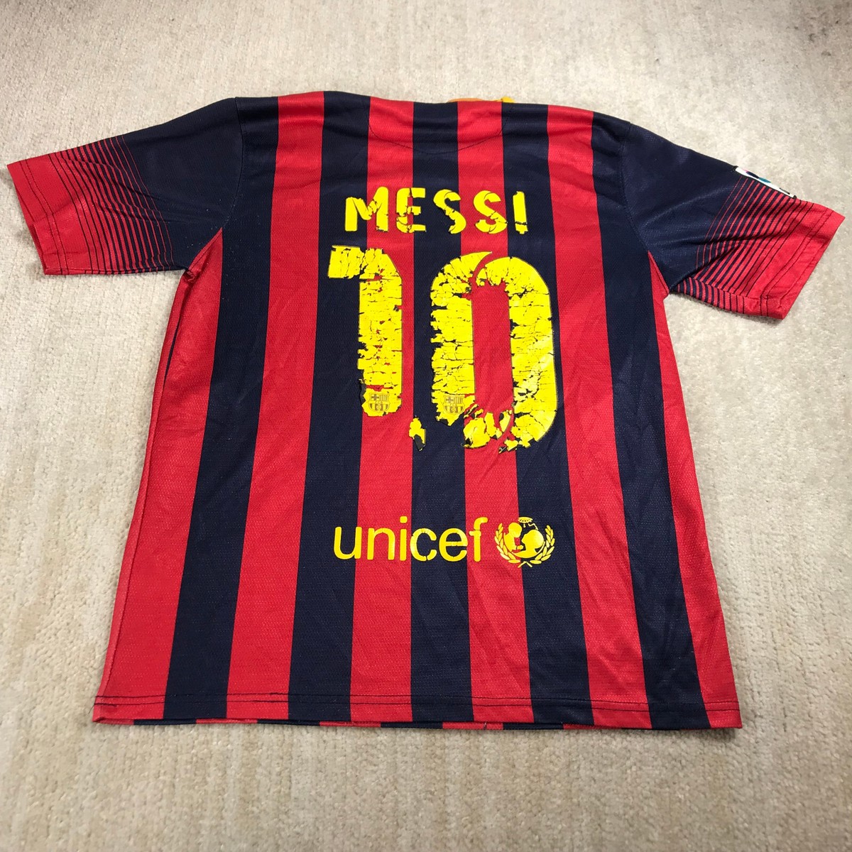 Nike Dri-Fit Soccer Jersey Men's Medium Leo Messi #10 FC Nike Dri-Fit Soccer Jersey Men's Medium Leo Messi #10 FC