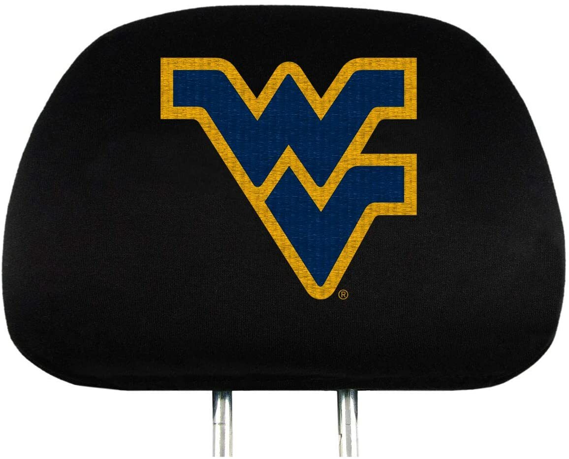 West Virginia Mountaineers Car Truck SUV Van Headrest Covers Automotive ...