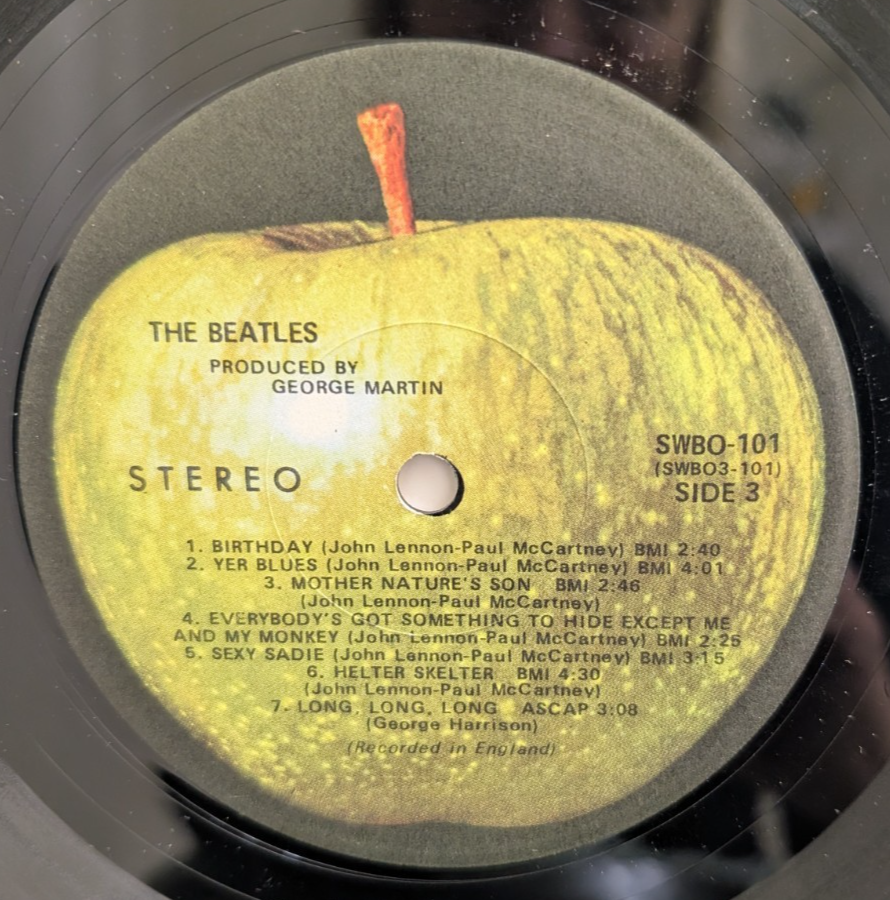 The Beatles White Album 2LP 1968 pressing serial # rubbed off | eBay