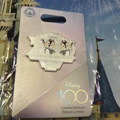 D23 Exclusive Chipdale Pin 100th Anniversary Exclusive Disney Pin Badge ...