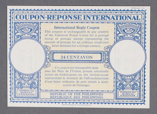 MayfairStamps Philippines Universal Postal Union Parcel Receipt aau ...