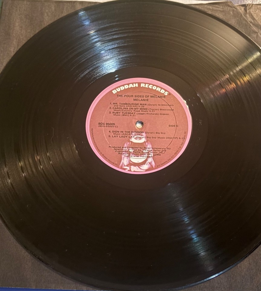 Vintage Melanie The Four Sides Of Melanie 2xLP Vinyl 1972 Buddah Folk ...
