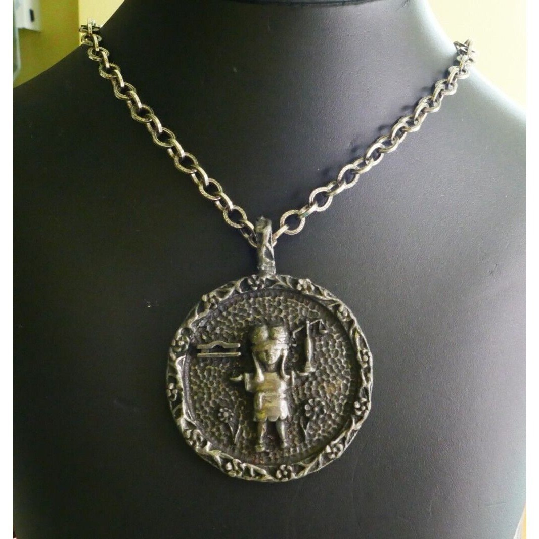 Rare Vintage Zodiac Symbol Libra Clover Of California… - Gem