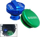 Aluminum DIESEL Fuel Cap Blue DEF Cap for 13-18 Dodge Ram 2500 3500 ...