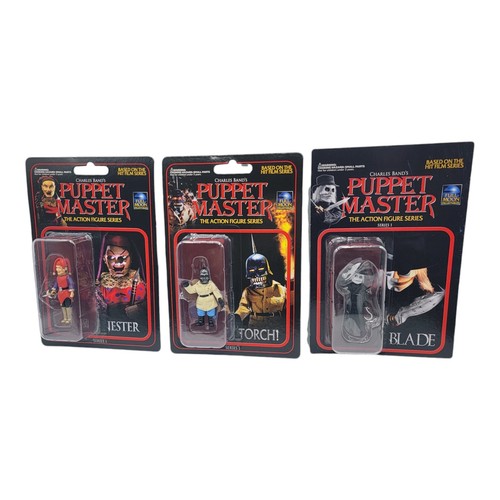 Set of 3 Puppet Master Horror Movie Film Action Figures Toy Blade ...