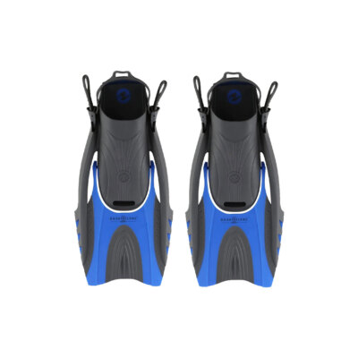 Aqua Lung Sport Adult Raider Fins Blue & Gunmetal Gray Small | eBay