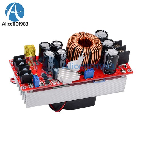 1500W 30A DC-DC Boost Converter Step Up Power Supply Module Constant ...