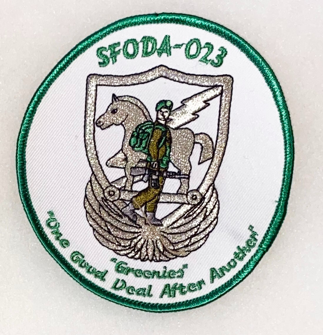 Special Forces ODA-023 GREENIES Pocket Patch | eBay