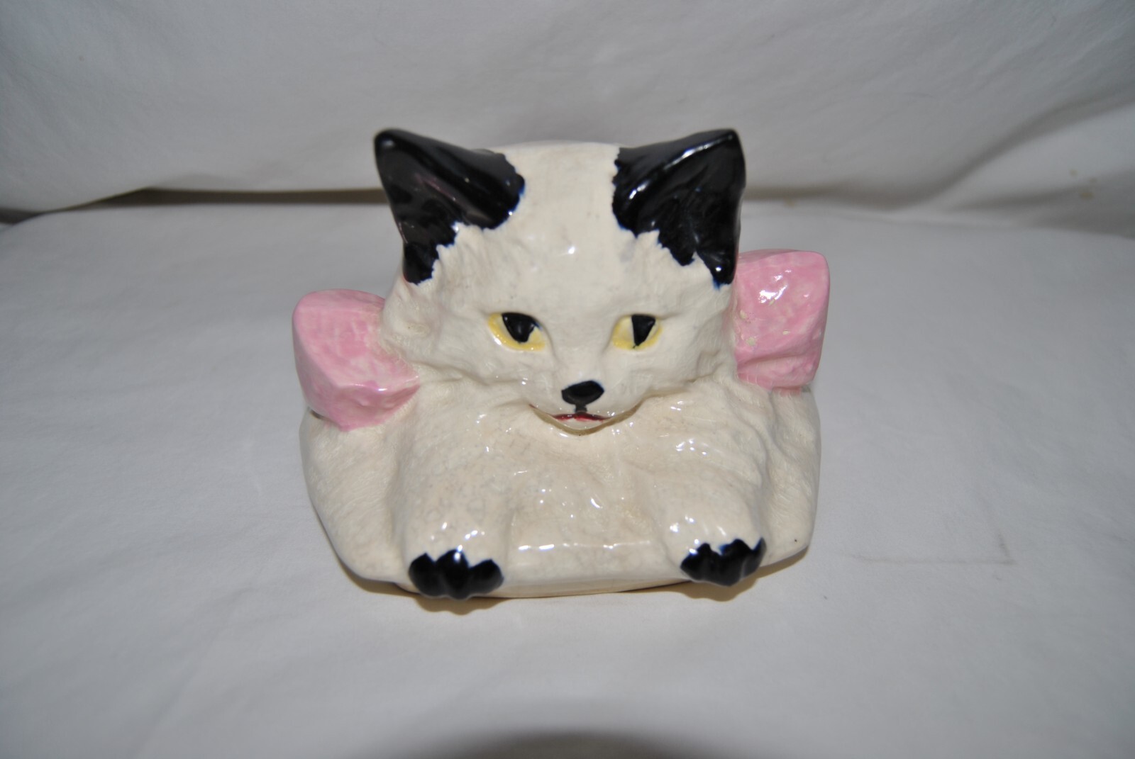 Mccoy Cat Lid For The Basketweave Cookie Jar Lid Only | eBay