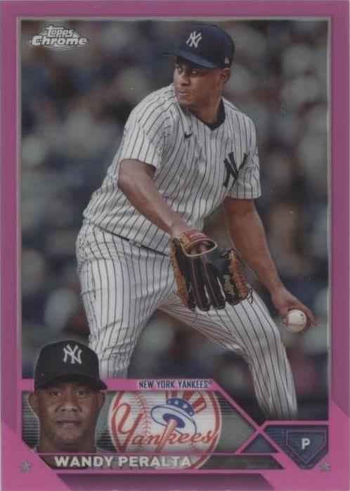 2023 Topps Chrome Update Series - Wandy Peralta #USC144 Pink Refractor ...