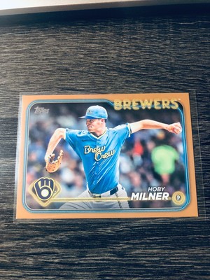 Hoby Milner Gold 2024 Topps Update Card US87 #963/2024 | eBay