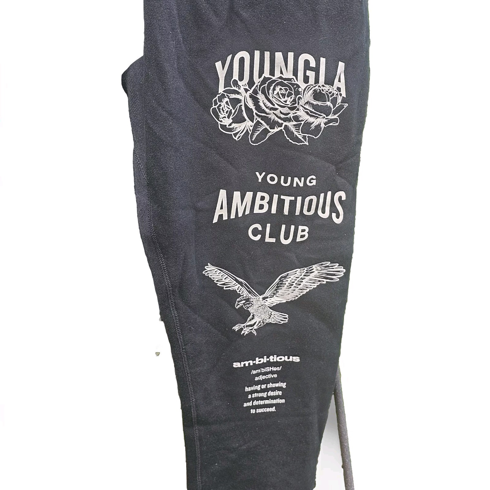YoungLA STYLE #233 The Immortal Joggers BLACK SZ Lg Pockets Cuffed Nwot ...