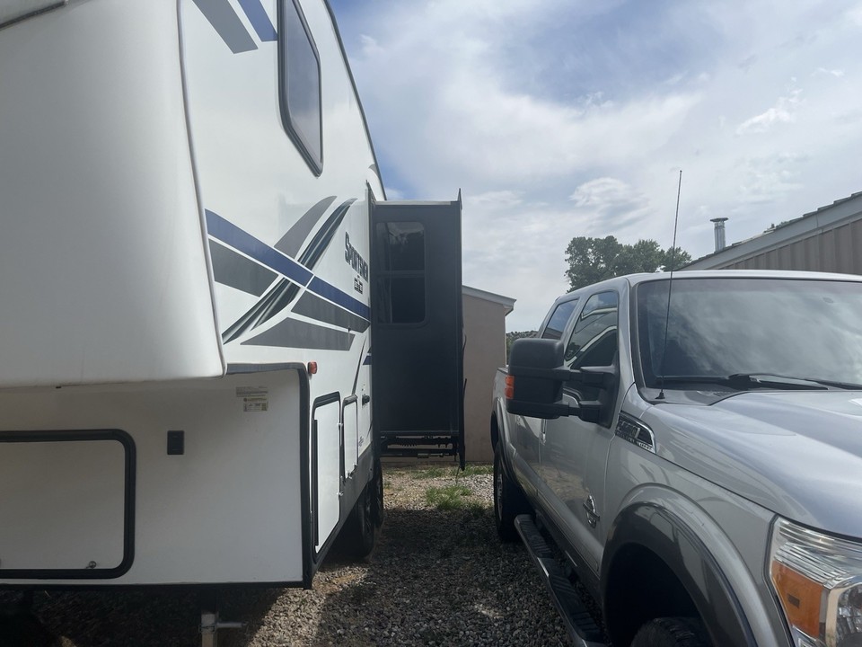 Sportman 25ft 5th Wheel Camper Trailer 2021 & F250 Yr 2012. | eBay