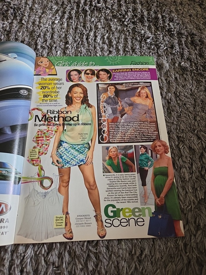 New Weekly Magazine August 2002-Kylie Minogue-Elle Macpherson | eBay