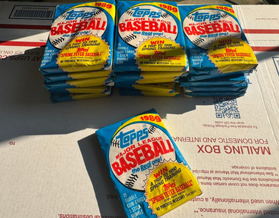 1989 Topps Baseball Cards (16) Sealed Unopened Wax Packs | eBay
