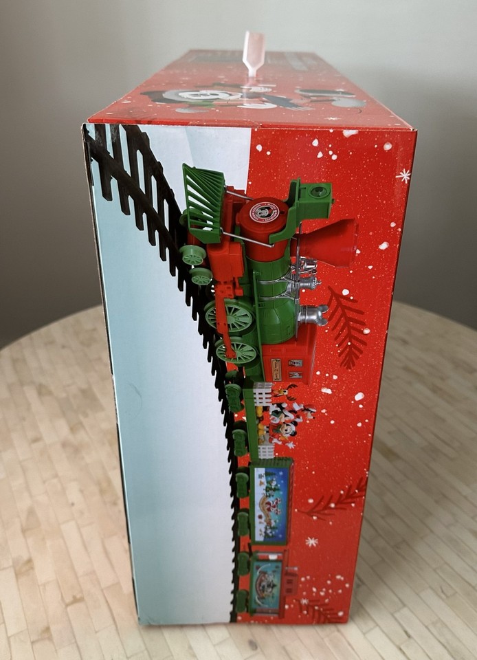 NEW DISNEY Mickey Mouse Holiday Express Deluxe Edition 49-pc Train Set ...