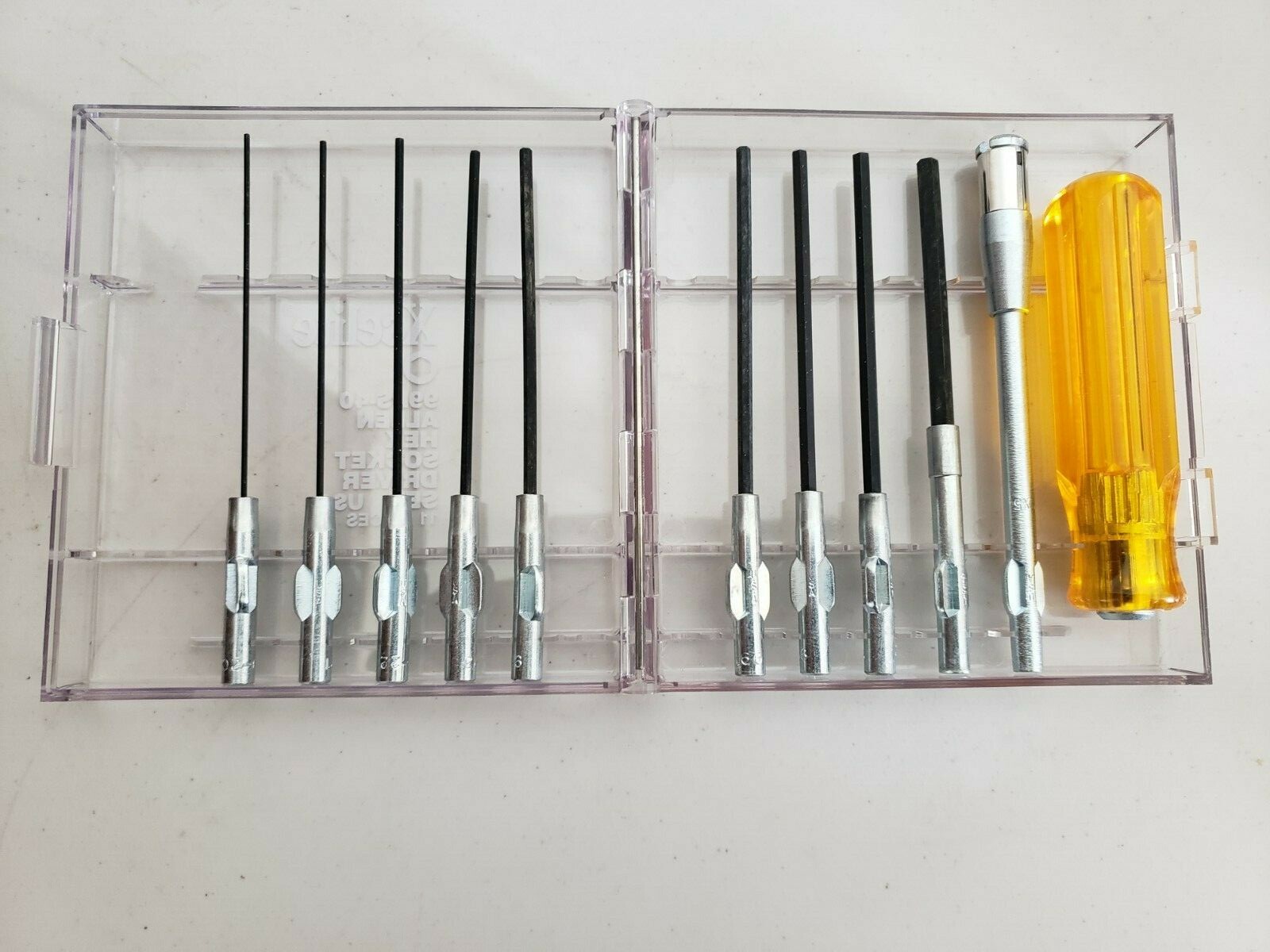 Xcelite 99PS40 11-Piece Allen Hex Socket Driver Set W/ Canvas Case | eBay