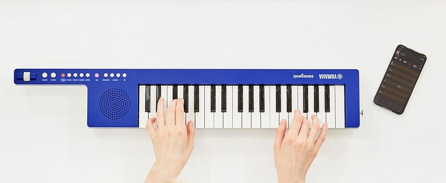 YAMAHA Shoulder Keyboard Sonogenic SHS-300WH White New From JP Express ...