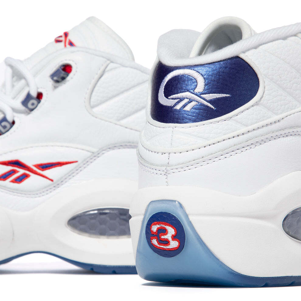 New Reebok Question Mid Basketball Shoes Athletic Allen Iverson #3 ...