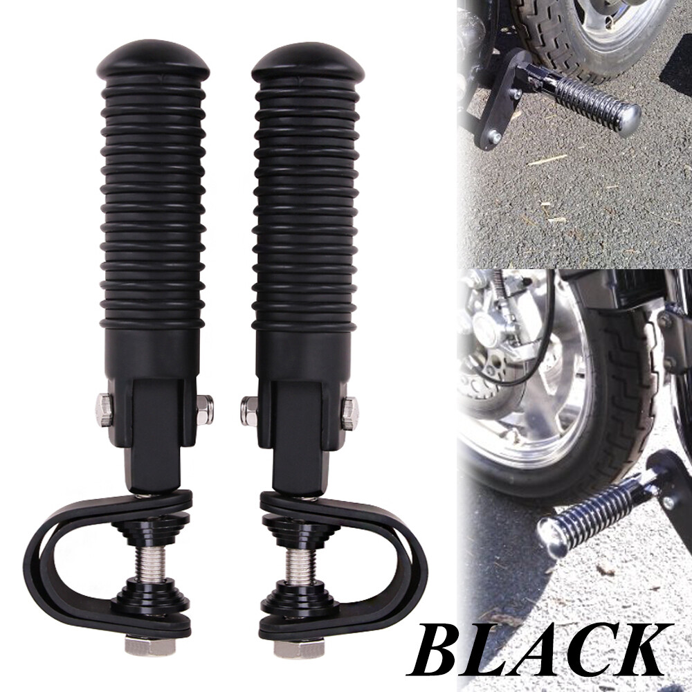 Motorcycle Highway Foot Pegs Footrest For Harley Chopper Bobber Custom ...