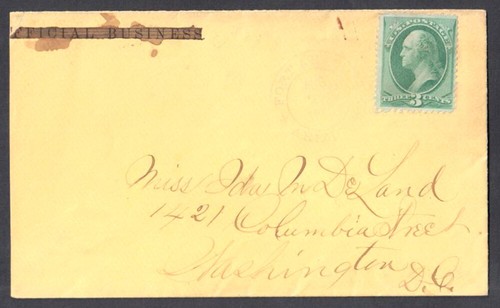 Arizona Territory FORT APACHE Aug 22 1880 Type 1 Fancy Postmark ...
