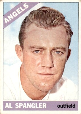 1966 Topps Baseball Al Spangler (D) California Angels #173 | eBay