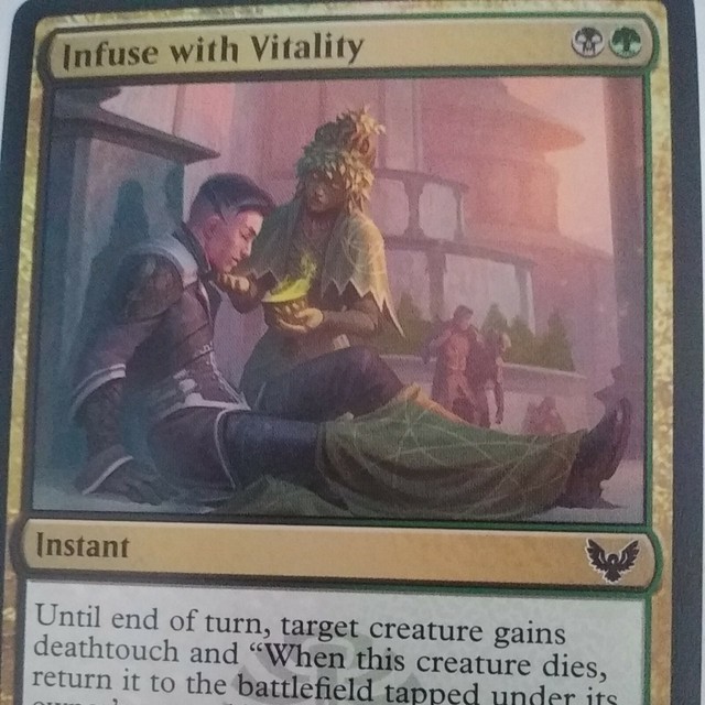 MTG Infuse with Vitality Strixhaven: School of Mages 194/275 Regular ...