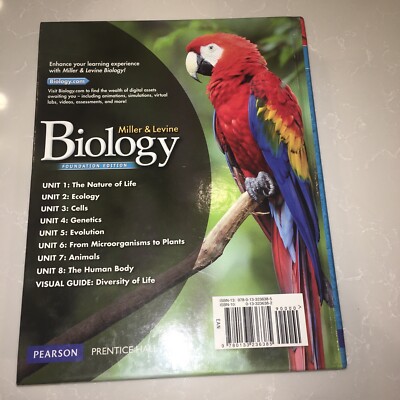 Biology 2014 Foundations Edition , Miller & Levine | eBay