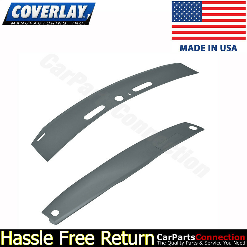 Coverlay - Dash Board Cover 2pc Kit Slate Gray 22-804C-SGR For Dodge ...