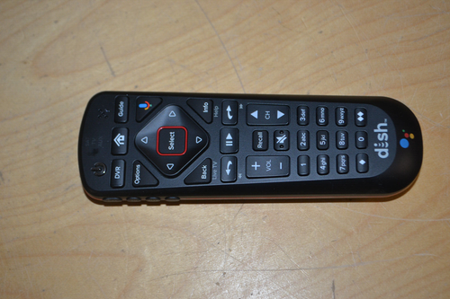 Dish Network 218252 Google Voice Satellite Remote Control Hopper 54.0 ...