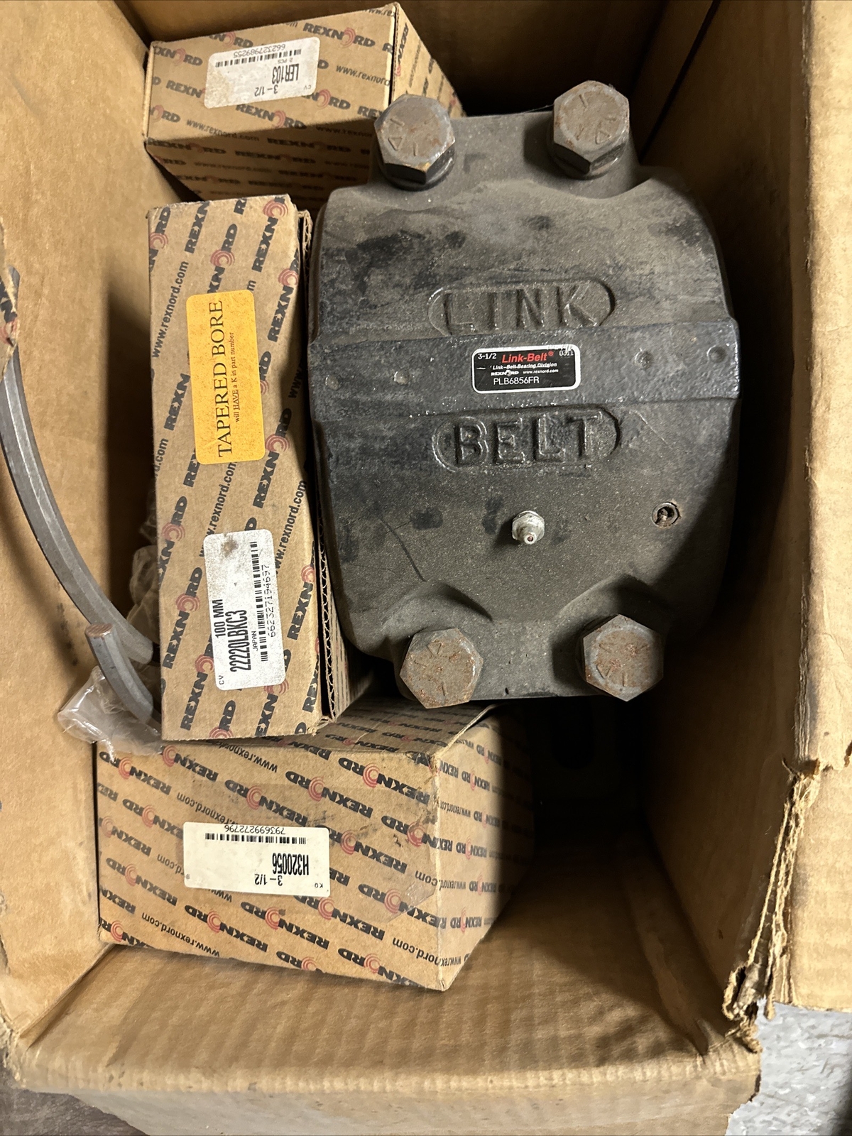 Link-Belt,PLB6856FR,w/LER-103 & H320056 & 22220LBKC3 Bearings | eBay