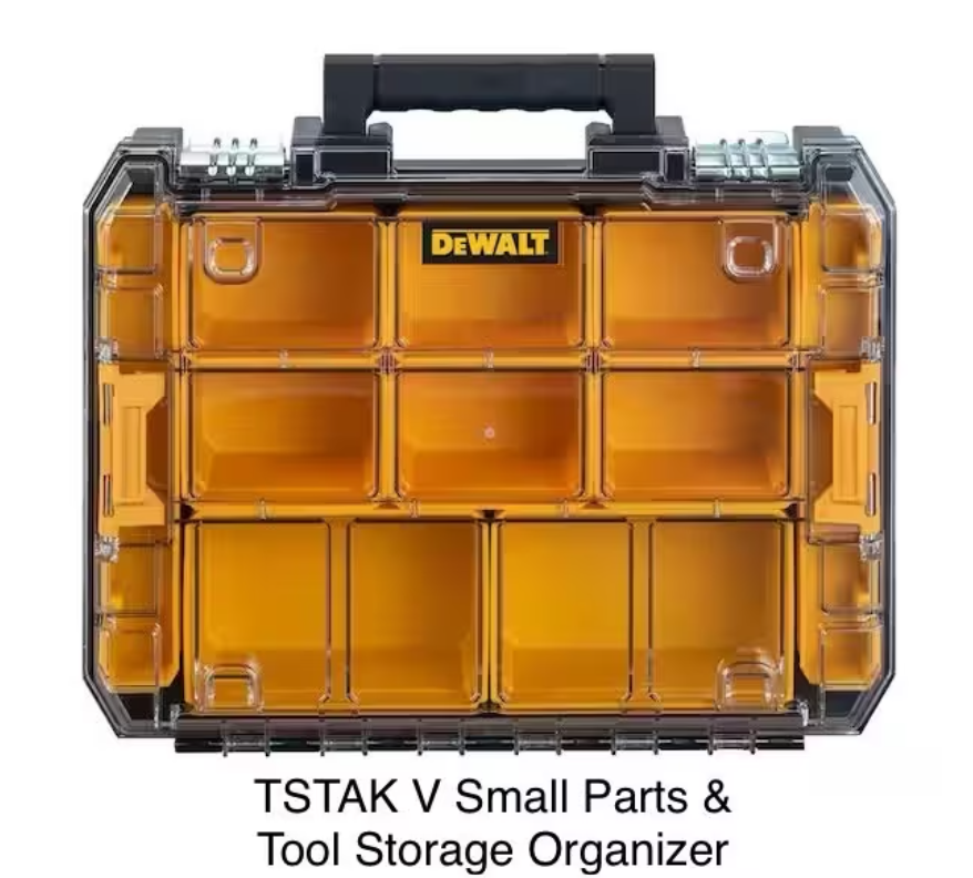 Craftsman Versastack Organizer & Dewalt Tstak Small Container Shallow ...