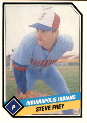 Steve Frey 1989 CMC Indianapolis Indians #3 RC Card *AutographDen* FREE SHIP | eBay