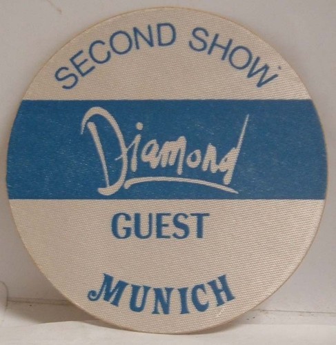 NEIL DIAMOND - VINTAGE ORIGINAL ORIGINAL CONCERT TOUR CLOTH BACKSTAGE ...