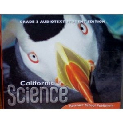 3RD GRADE 3 HARCOURT SCIENCE AUDIO TEXT STUDENT EDITION CD ROM ...