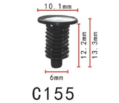 20pcs Fit GM,Chrysler 20699808,6502328 Door Weatherstrip Retainer Clip ...