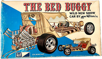 56 YR OLD "BED BUGGY" CUSTOM SHOW CAR BY BARRIS PLASTIC MODEL CAR KIT ...