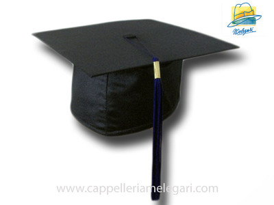 cappello da laurea "tocco" tesi di laurea università College Hat blu | eBay