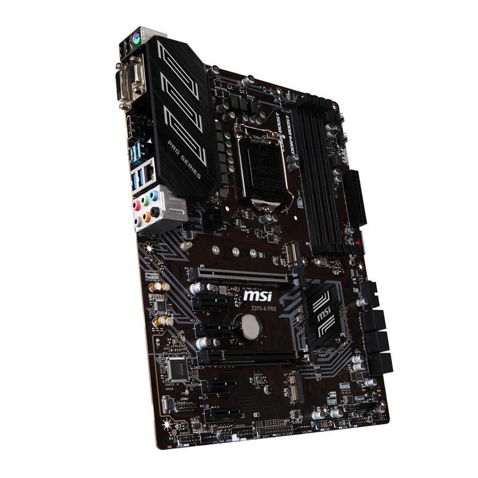 MSI Z390-A PRO LGA 1151 DDR4 300 Series Intel Z390 SATA 6Gb/s ATX ...