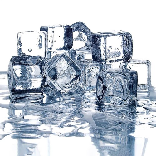 50pcs Acrylic Fake Ice Cube 3D Clear Ice Rock Crystals Fake Ice Cubes ...