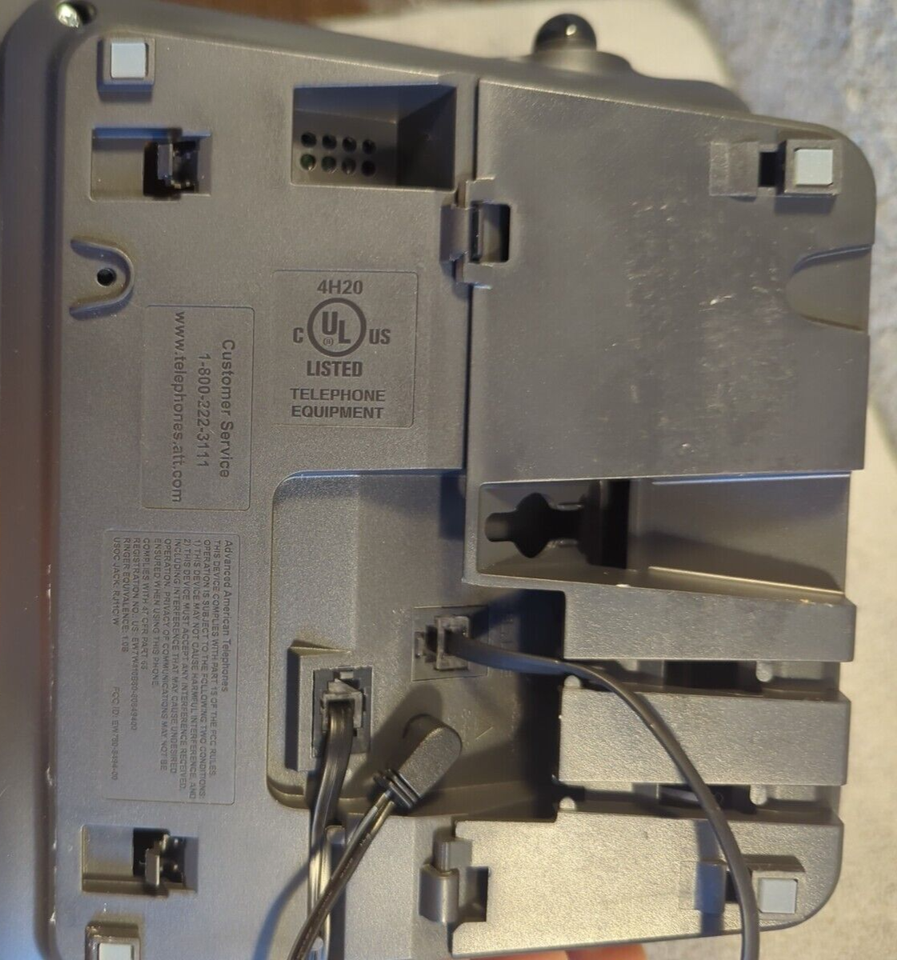 AT&T HD Digital Answering System 4H20 Caller ID Announce Telephone W ...