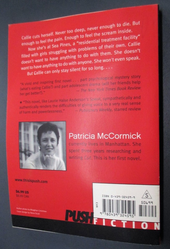 Cut by Patricia McCormick (2002, Paperback) 9780439324595| eBay