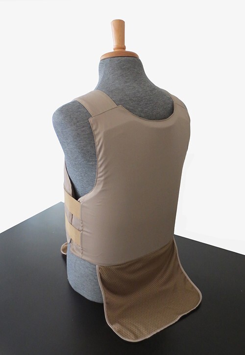 Skarr Armor NIJ LVL 3A Concealable Bulletproof Vest Soft Body Armor XL ...