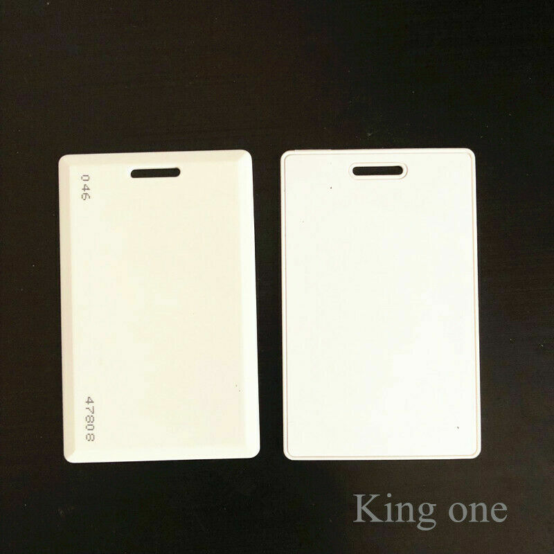 100 Proximity Prox Clamshell Keycard Works With Prox 1326 1386 26Bit ...