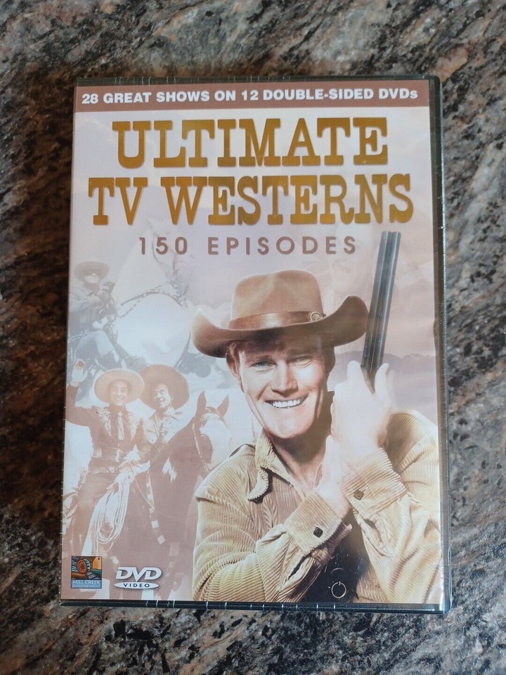 Ultimate TV Westerns 12 DVDs 150 Episodes 28 Shows Cowboy 2008 USA ...