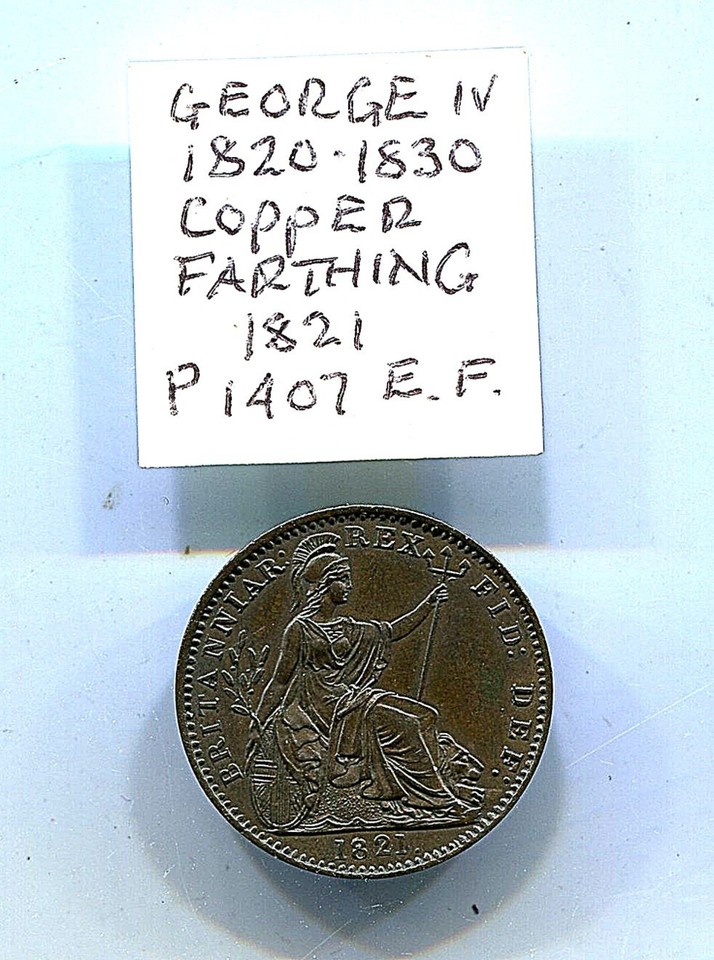 gb farthing 1821,e.f very nice | eBay UK