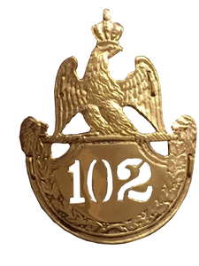 102 Regiment French Napoleonic Shako plate | eBay