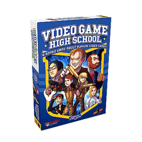 Video Game High School Board Game Two to Four Players Ages 7 Years and ...