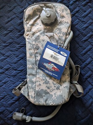 NOS With Tags Army Hydration System Carrier ACU Camelback Hydromax With ...
