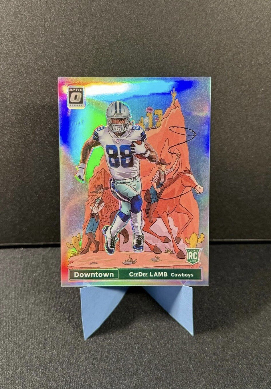 READ DESCRIPTION! 2020 Donruss Optic -Downtown #DT-36 CeeDee Lamb (RC ...